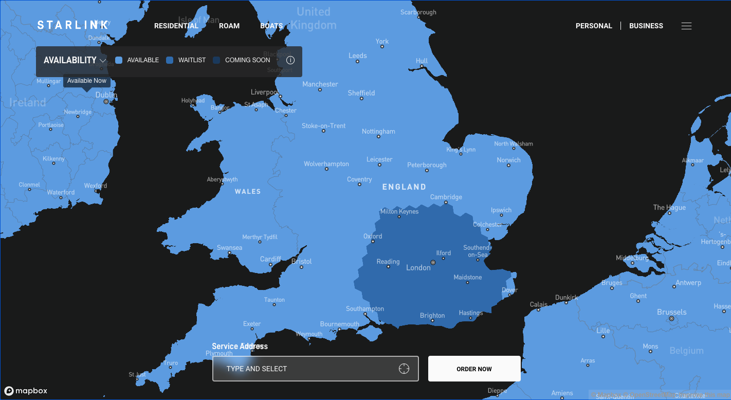 Starlink Congestion Charge Hits South East UK - Key Facts